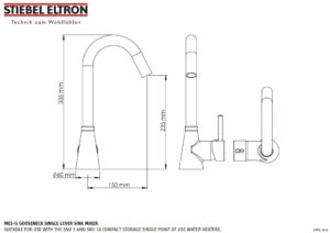 Stiebel Eltron MES-G Open Vented Gooseneck - 1st Choice Hot Water
